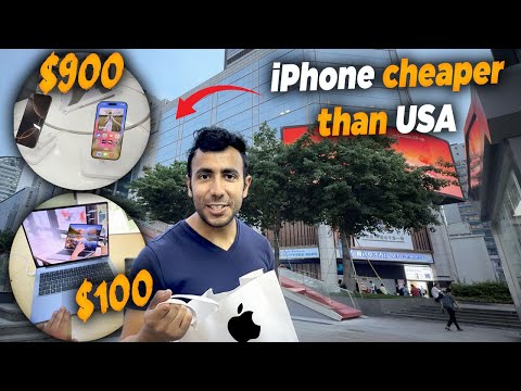 Shopping at China's Largest Electronics Market! (iPhone Cheaper than America)