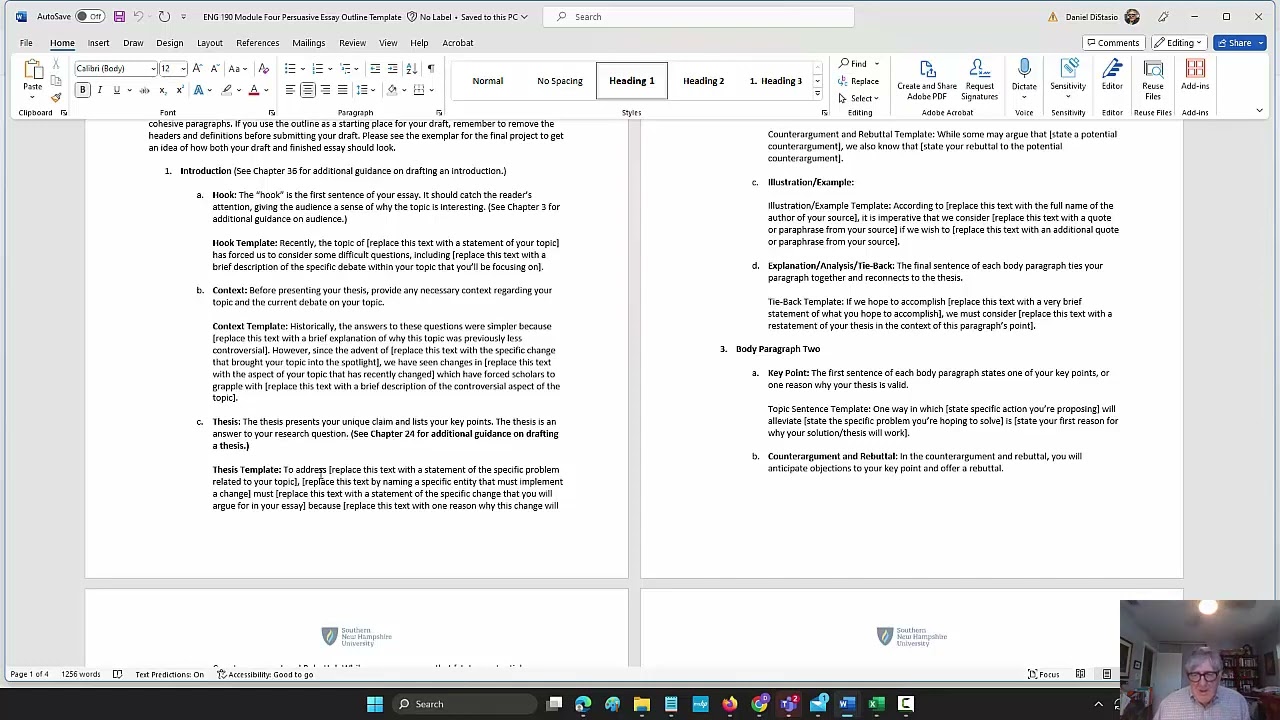 ENG190 Week Four Overview