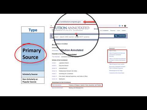 Sources Primary, Scholarly, Non Scholarly