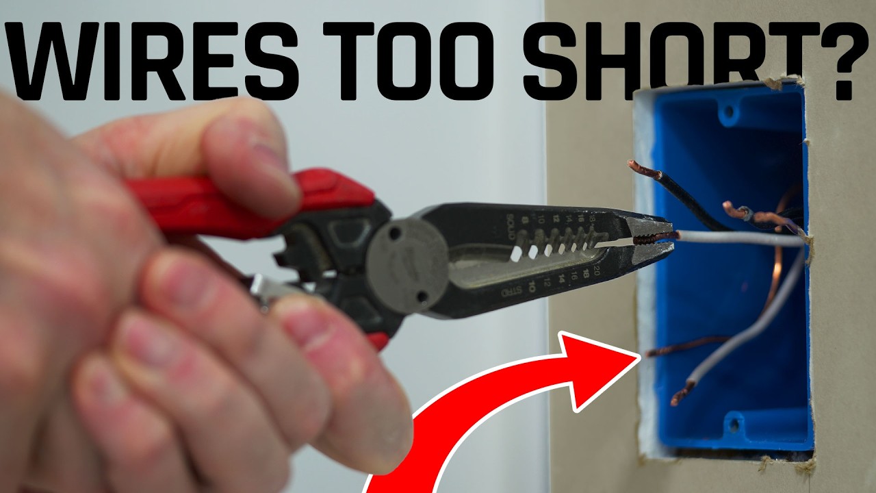 Electrical Wires Too Short? 3 FAST & SIMPLE Fixes