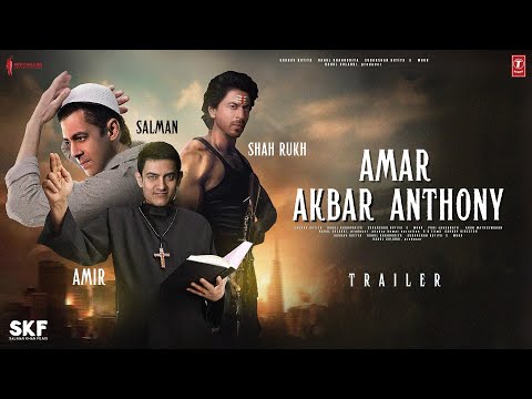Amar Akbar Anthony - Teaser Trailer | Salman Khan, Amir Khan & Shah Rukh Khan | Katrina, Deepika P.