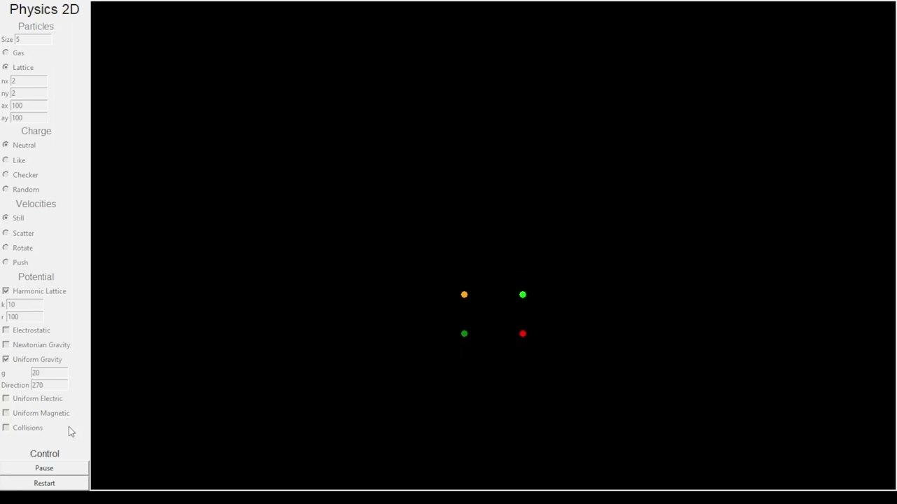 Bad 2D Physics Engine made in Python
