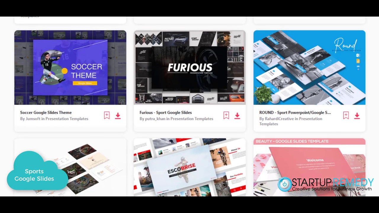 Google Slide Themes and Google Slide Templates for Business Presentations