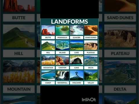 Landforms #landforms #earth #youtubeshorts #landscape #soil #viral #didyouknowthis #socialstudies