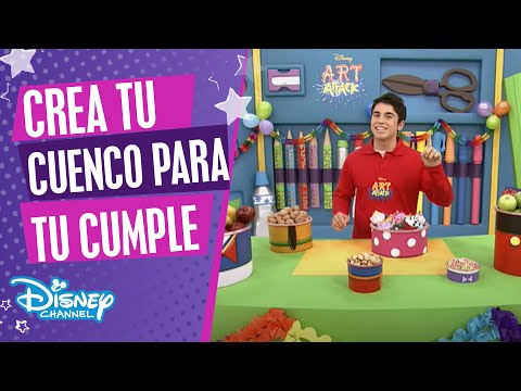 Art Attack: Cuenco para cumpleaños | Disney Channel Oficial