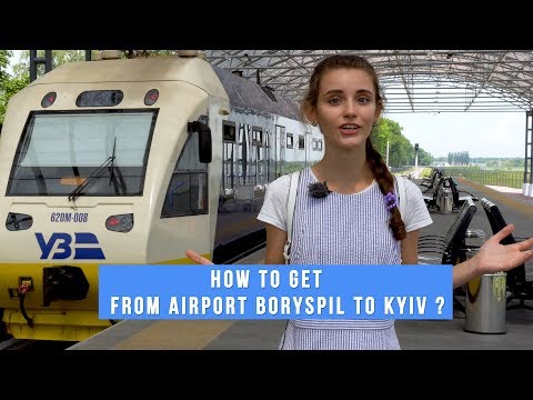 HOW TO GET FROM BORYSPIL INTERNATIONAL AIRPORT TO KIEV UKRIANE | BY TRANSFER TAXI BUS