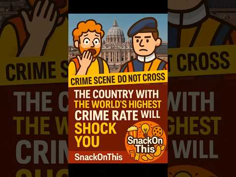 The Country with the World's Highest Crime Rate Will Shock You #shorts