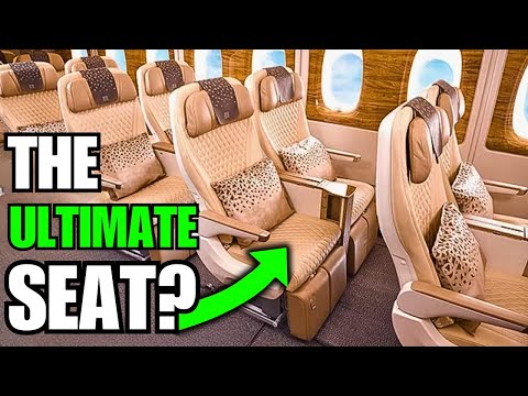 The BEST PREMIUM ECONOMY Seats In The ENTIRE Airline Industry - Emirates Premium Economy Review