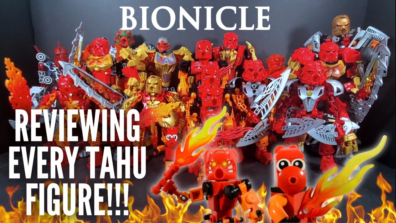 BIONICLE: REVIEWING EVERY TAHU!!!