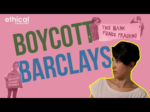 Are you boycotting Barclays Bank?