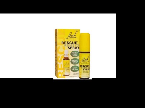 RESCUE REMEDY SPRAY, 20mL – Natural Homeopathic Stress Relief