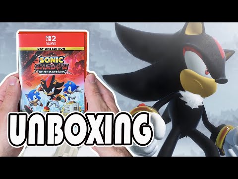 Sonic X Shadow Generations (Nintendo Switch 2) Unboxing