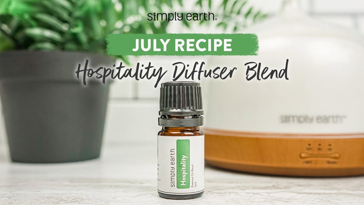 A Fresh Home Diffuser Blend for Added Hospitality