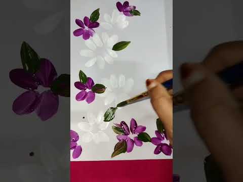 T-shirt painting for beginners #girls t-shirt painting #art #painting #ytshort #farzeenartandcraft