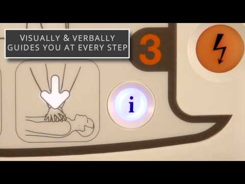 iPAD SP1 AED (defibrillator) overview video