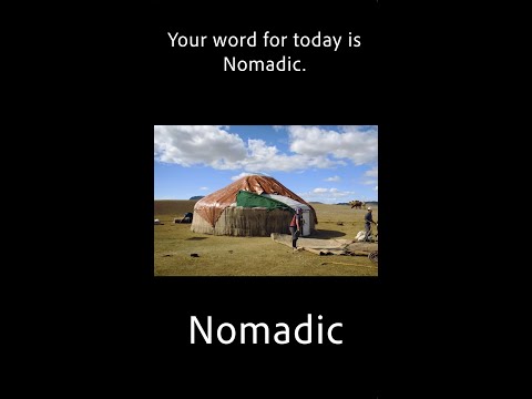 Nomadic - One Minute English Lesson