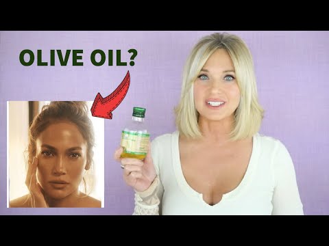 Jennifer Lopez Claims OLIVE OIL Is Secret For Youthful Skin!