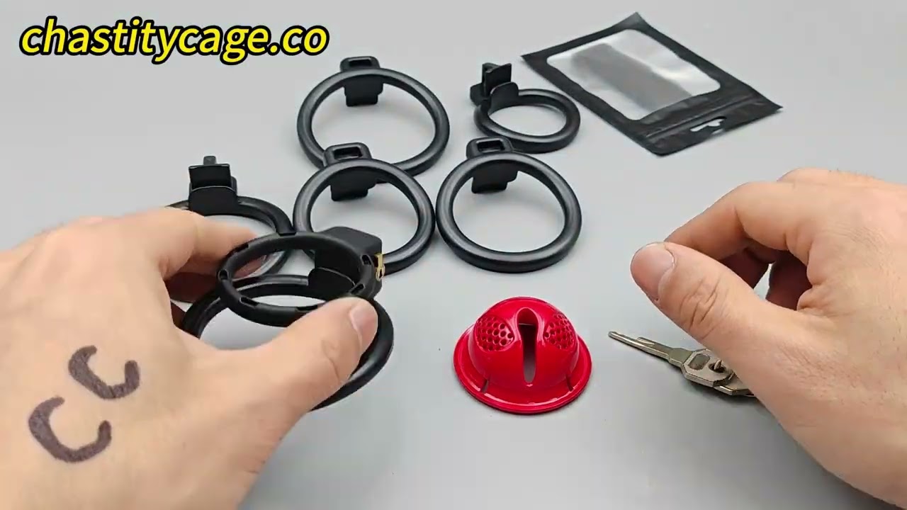 3D Small Chastity Cage