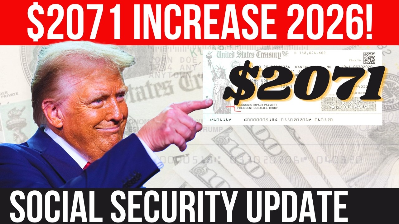 $2071 SOCIAL SECURITY INCREASE 2026! SSA SSI SSDI Payments | Social Security Update