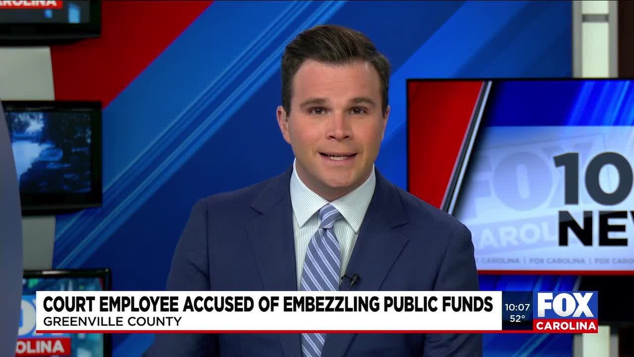 Greenville Co Probate Court employee accused of embezzling public funds