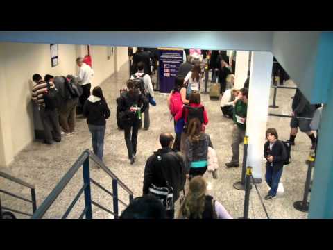 Entering Customs at Buenos Aires airport--Panrimo