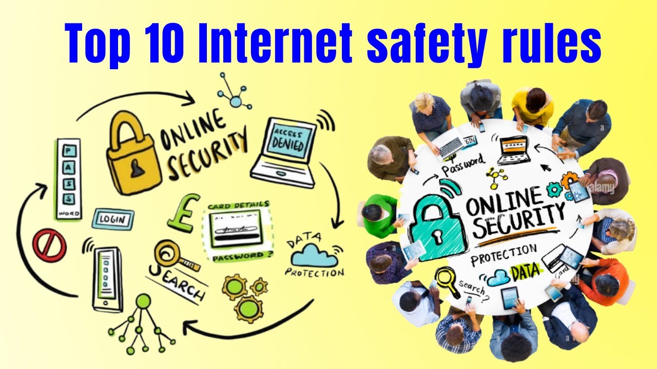 Top 10 internet safety rules