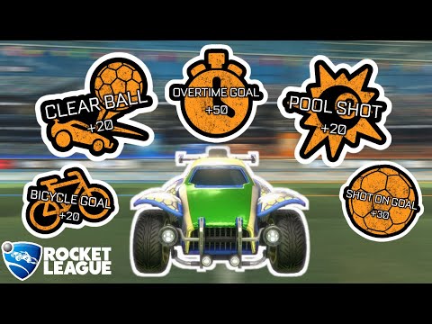 I Completed Every Career STAT In ONE SITTING On Rocket League