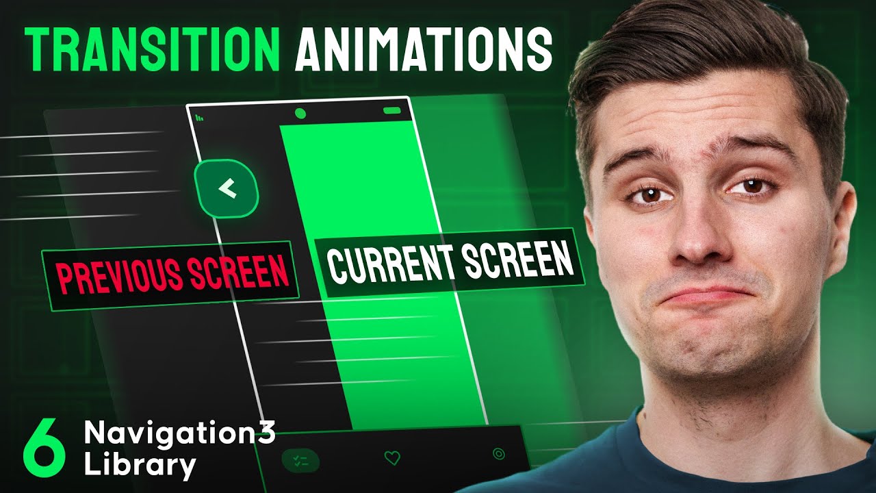 Screen Transition Animations With Navigation3 (CMP & Native Android)