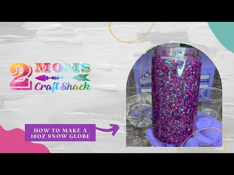 Make A Snow Globe Tumbler with Magic Flow Solution