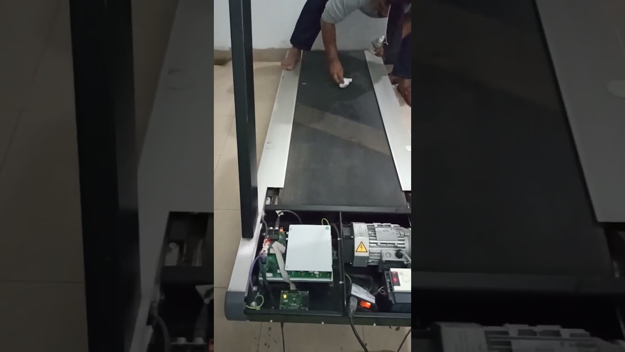 Repair Treadmill for ETT Machine.