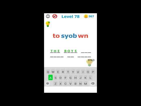 Dingbats Level 78 Answers