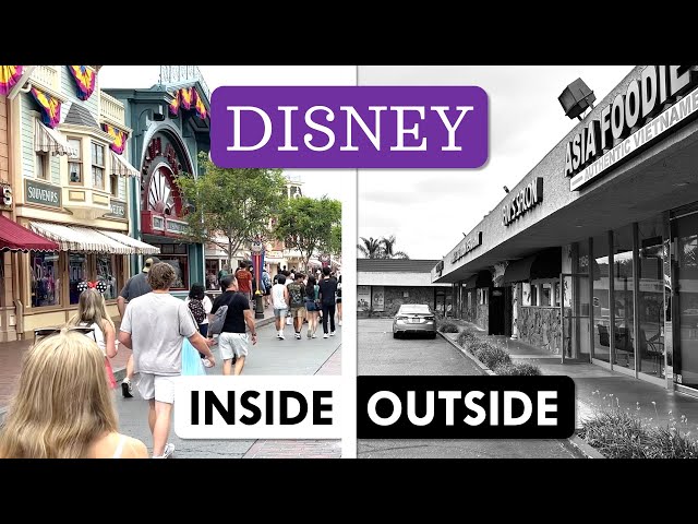 Exploring the Walkable Utopia of Disney: A Contrast with Anaheim ...