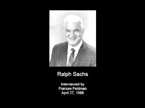 Sachs, Ralph - Oral History Interview - CSWA