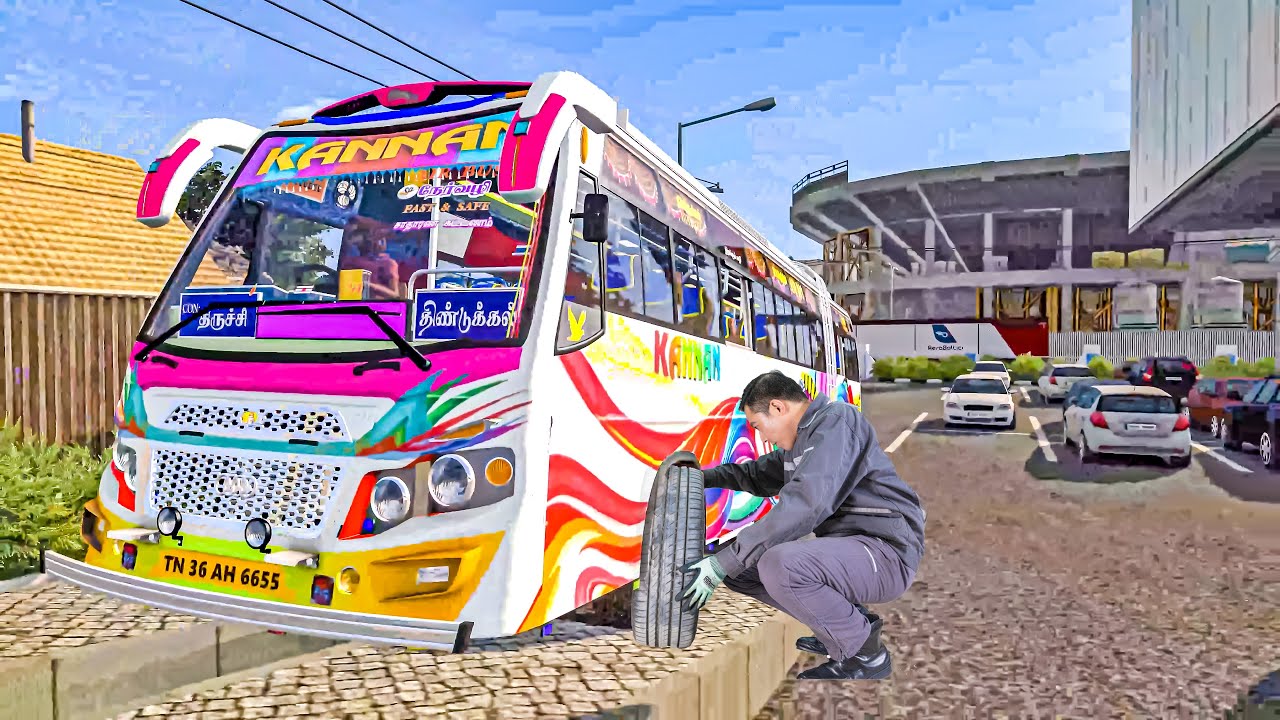 Bus Driver Does After Finishing His Service! urotruck simulator 2 steering wheel gameplay|bus game