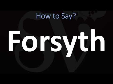 How to Pronounce Forsyth? (CORRECTLY)