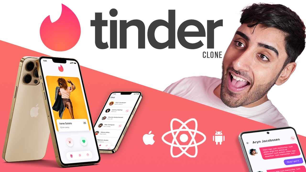 🔴 Let's build a Matchmaking App with REACT NATIVE! (Messaging, Context API, Google Auth, Firebase)