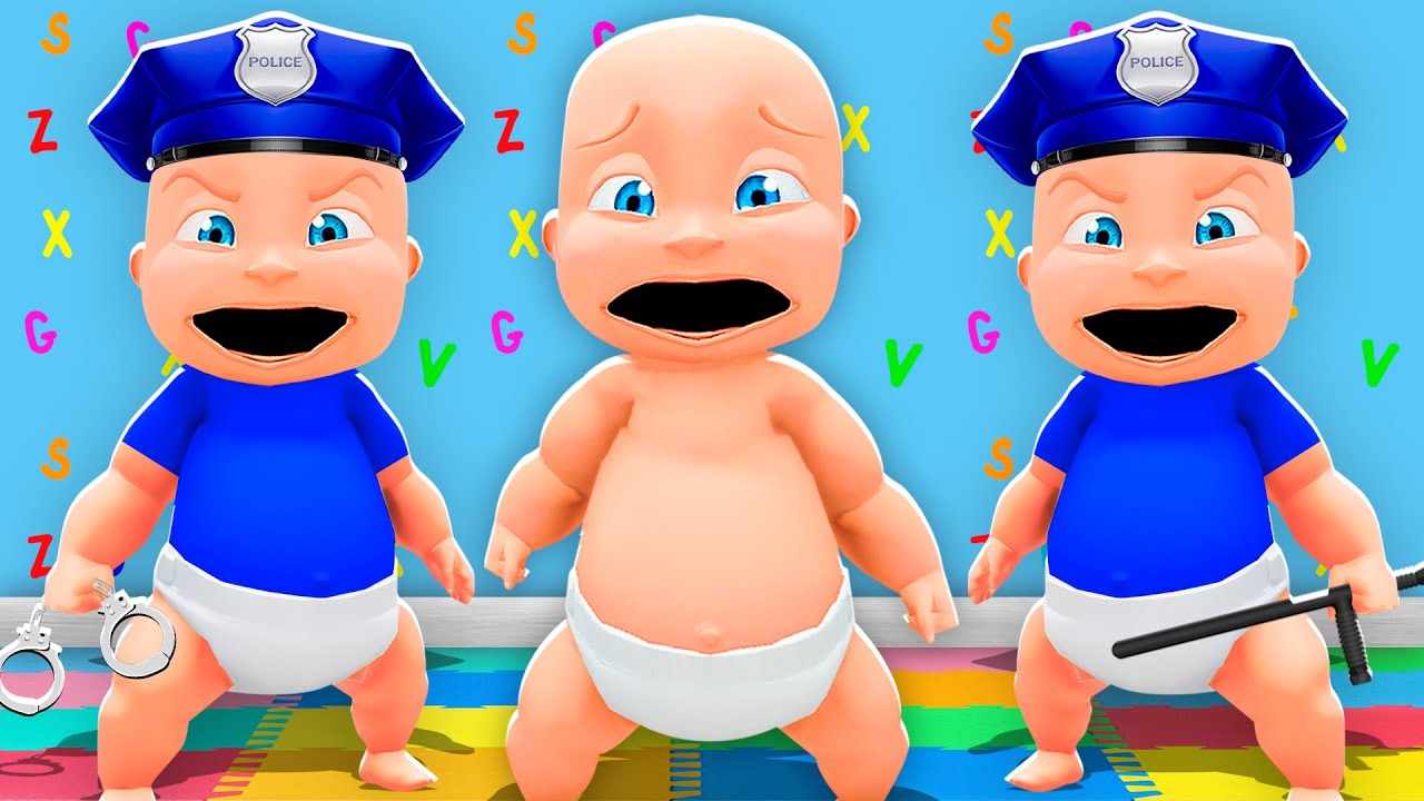 Baby Goes To POLICE SCHOOL!