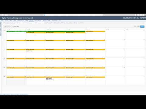 DTMS schedule training, adding tasks, creating a roster, AAR, and uploading training records