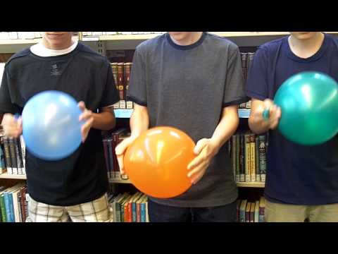 Screaming Balloons at the Corte Madera Library?