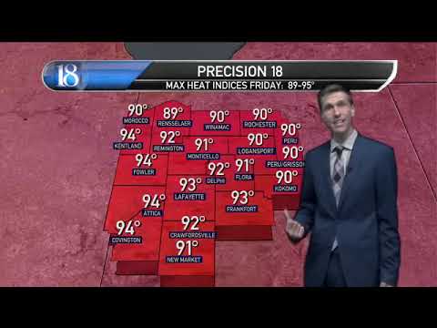 Precision 18 Forecast (8/12/20): Some storms ahead.