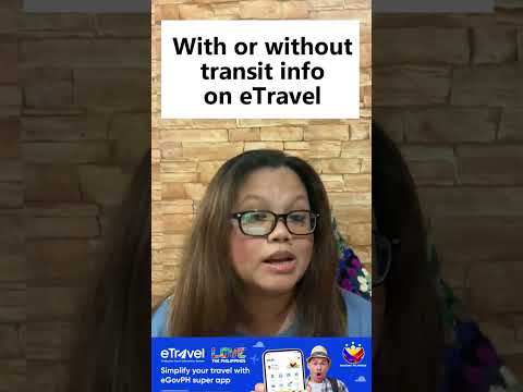 🔴With or without transit information on the new etravel system #theeatonsquad #travelupdate