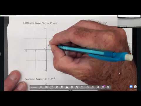 Transformations of Exponential Graphs and Solving Equations