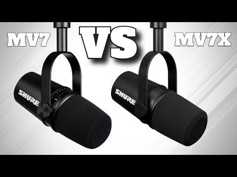 Shure MV7x vs Shure MV7 - Which Is Better?