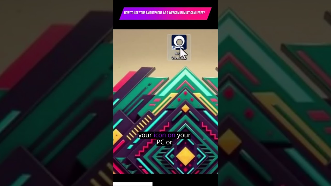 how to use your smartphone as a webcam in multicam free