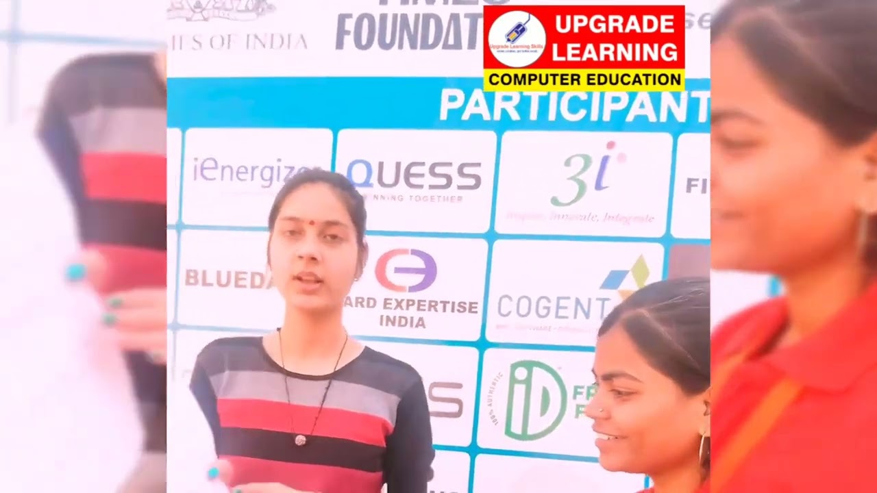 All students interview feedback of job fair organizing by upgrade learning computer institute