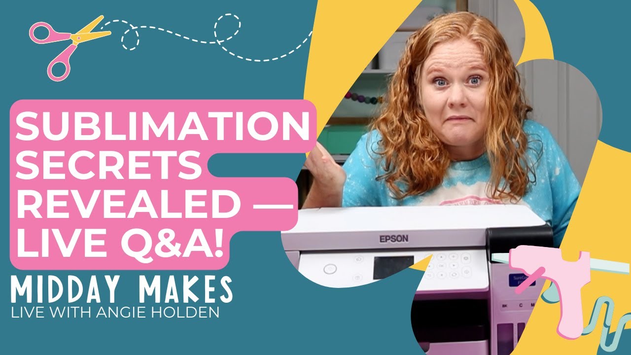 Sublimation Secrets REVEALED — Live Q&A!