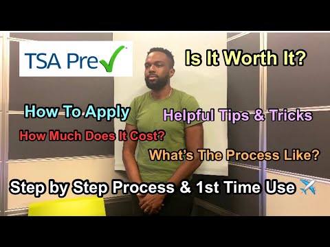 How To Get TSA PreCheck ✅ + 1st Time Experience ✈️