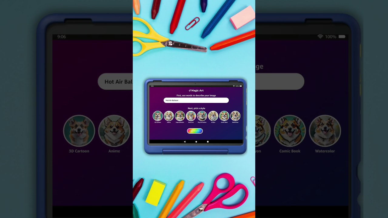 Explore Art Studio on Amazon Kids+