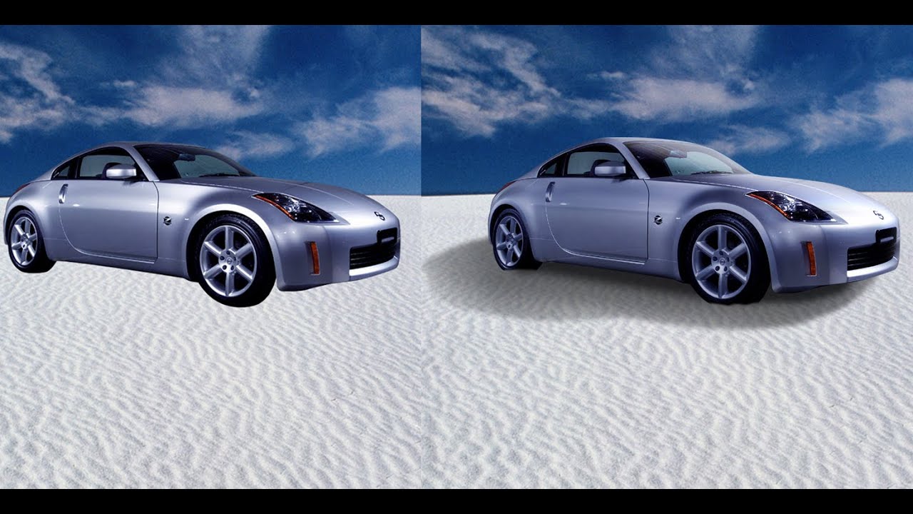 Create cast shadow and change light source