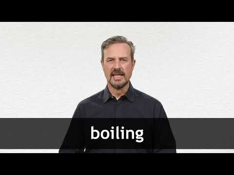 BOILING - Definition & Translations | Collins English Dictionary